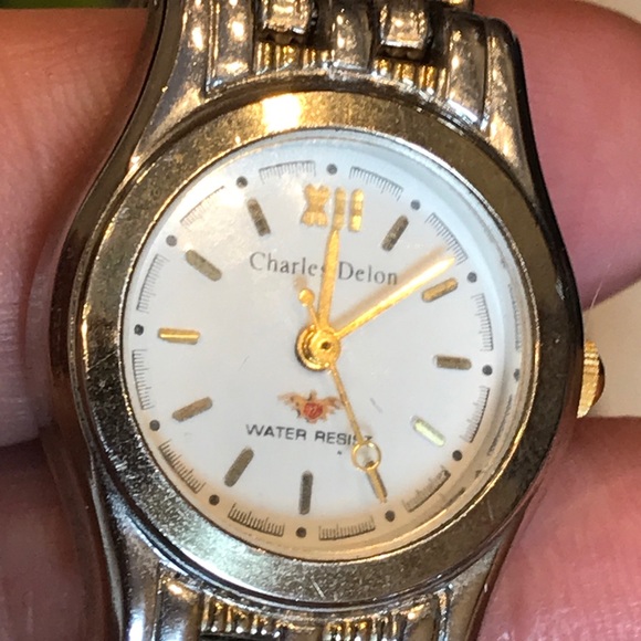 charles delon | Accessories | Two Tone Charles Delon Water Resistant ...